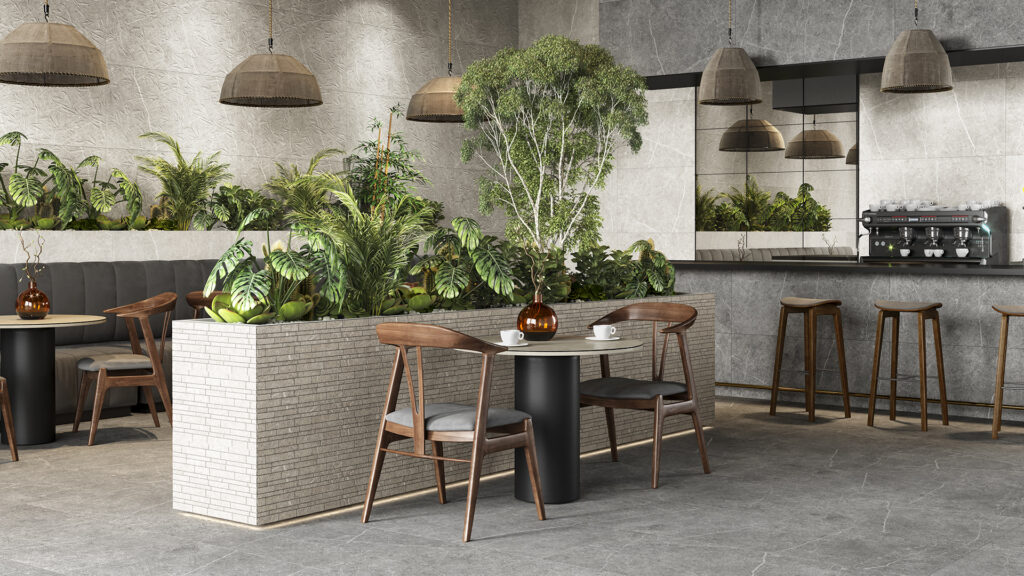 Commercial Tiles| Restaurant,office & Shops| Wall, floor or cladding